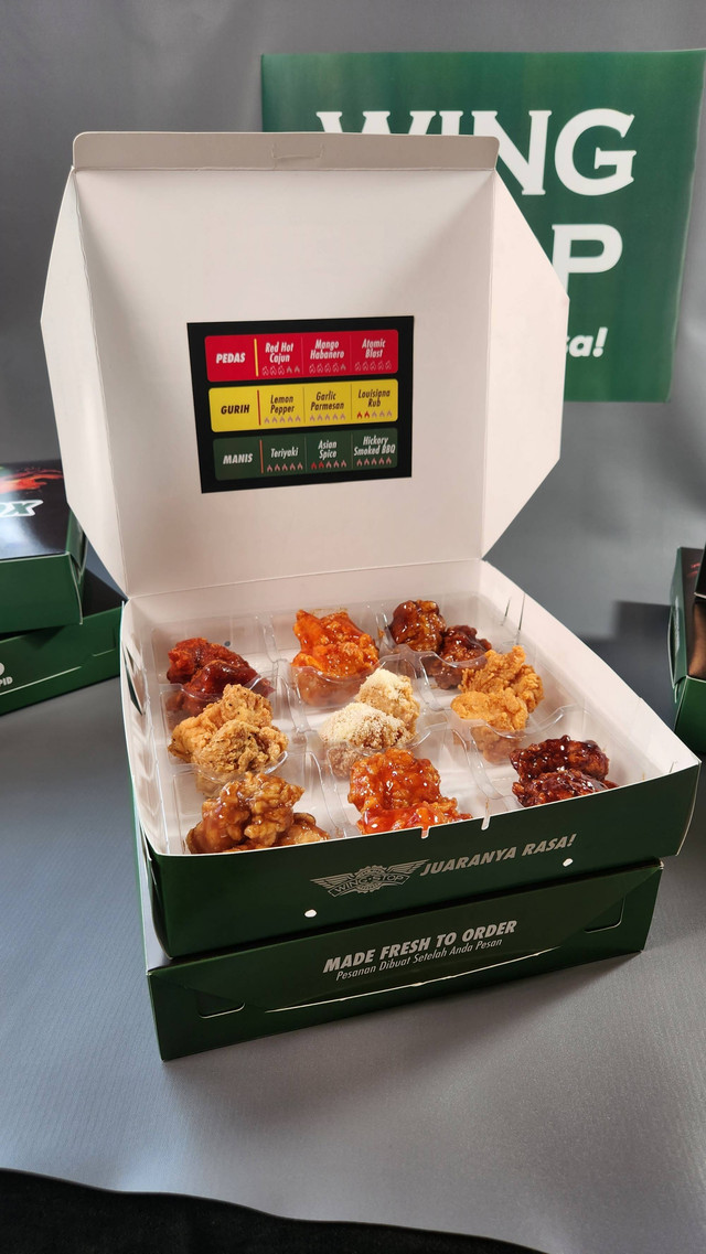 Ayam Goreng 9 Rasa Sekaligus Ada dalam Flavor Box Wingstop | kumparan.com
