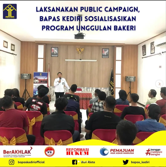 Laksanakan Public Campaign, Bapas Kediri Sosialisasikan Program Unggulan Bakeri | kumparan.com