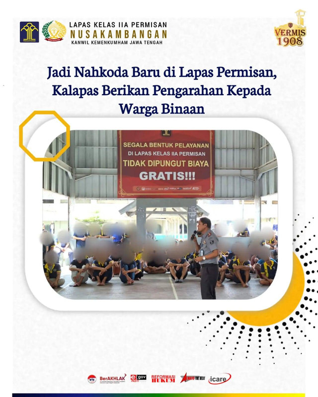 Perkenalan dan Pengarahan Kalapas Baru ke WBP Lapas Permisan ...