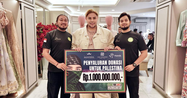 Ivan Gunawan Donasi Rp 1 M untuk Palestina dari Penjualan Koleksi ...