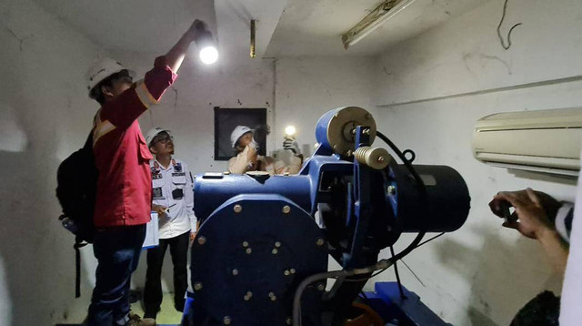 Lift di Kantor Pemprov dan DPRD Lampung Diuji dan Diperiksa Standar ...