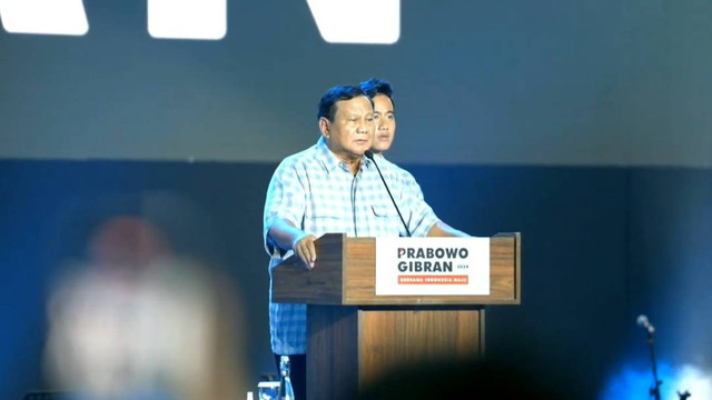 Prabowo Pidato di Istora Sebut Banyak Tokoh, Saat Titiek Soeharto ...