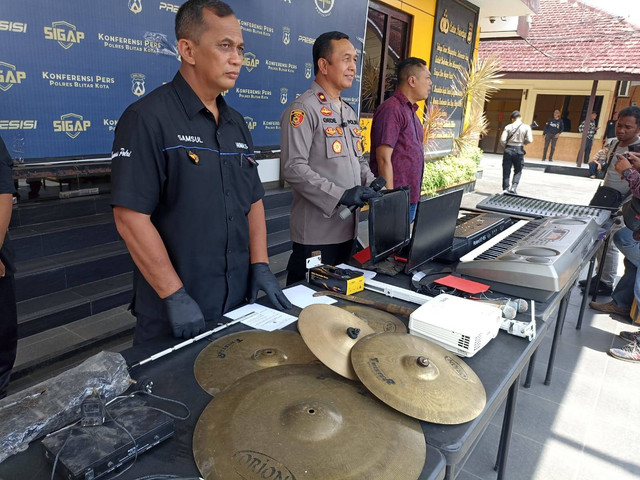 Komplotan Maling Curi Alat Musik Gereja di Blitar, tapi Malah Dijual ke ...