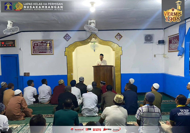 Menyemai Semangat Kebersamaan : Kultum Kalapas Permisan di Malam Sholat ...