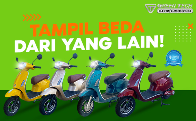 Spesifikasi Motor Listrik Greentech VP, Mampu Mengangkut Beban Hingga ...