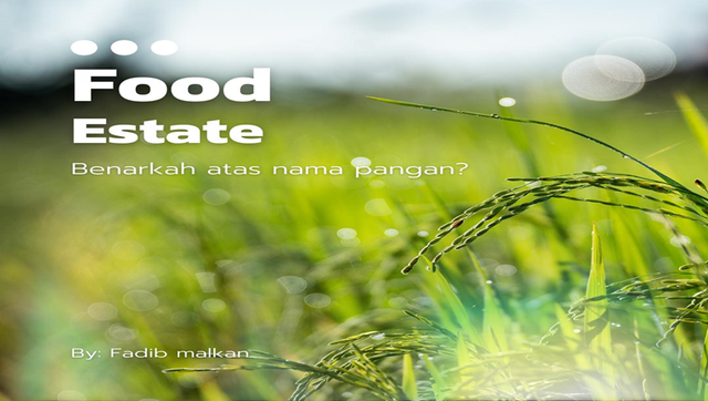 Dampak Food Estate Bagi Lingkungan Sekitar | kumparan.com