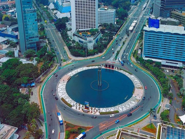 Sejarah Bundaran HI yang dibangun pada Era Soekarno | kumparan.com