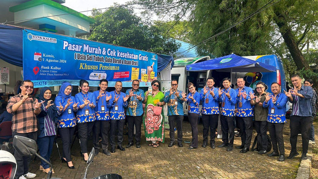Bank Kalbar KCP Untan Gelar Pasar Murah dan Pemeriksaan Kesehatan ...