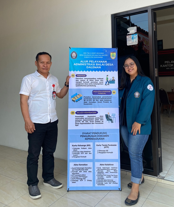 Sosialisasi dan Pembuatan Banner Alur Pelayanan Administrasi Desa ...