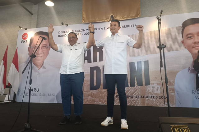 Haru-Dhani Maju Pilwalkot Bandung Diusung PKS-Gerindra | kumparan.com