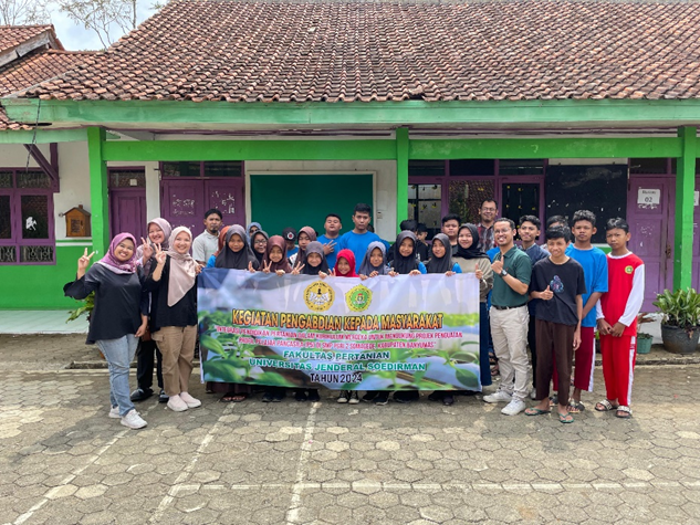 Dosen Faperta Unsoed Integrasikan Pendidikan Pertanian di SMP PGRI 2 ...