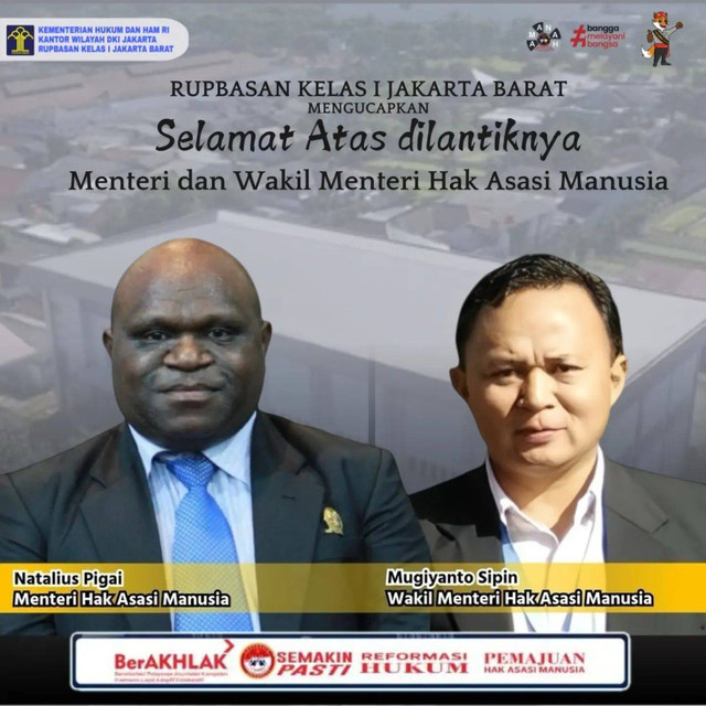 Selamat Atas Dilantiknya Natalius Pigai Dan Mugiyanto Sipin | kumparan.com