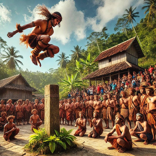Mengenal Lompat Batu: Warisan Budaya Nias yang Tetap Hidup | kumparan.com