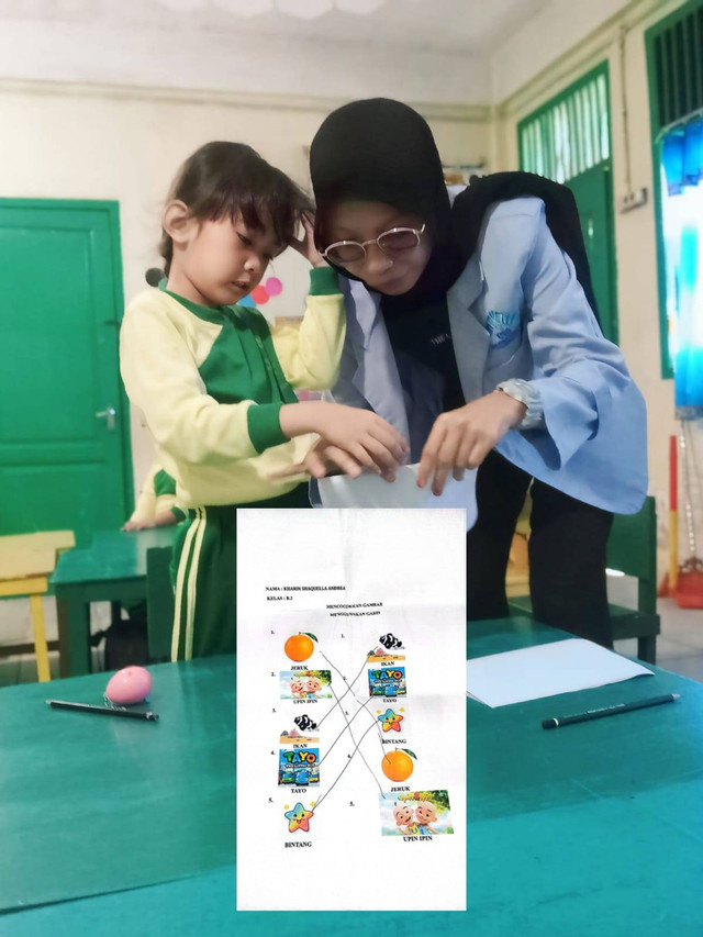 Melatih Perkembangan Motorik Halus Anak Melalui Media Mencocokkan ...