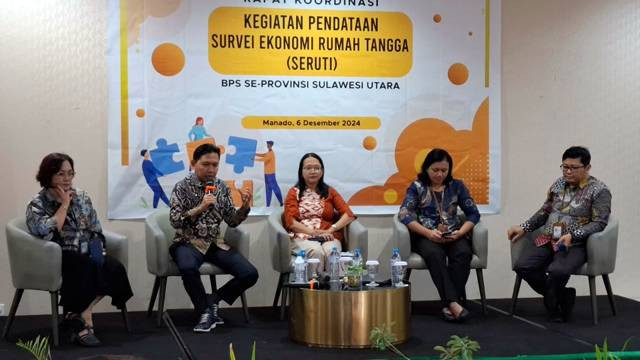 BPS Sulut Beri Pengetahuan ke Wartawan Soal Membaca Data Statistik ...