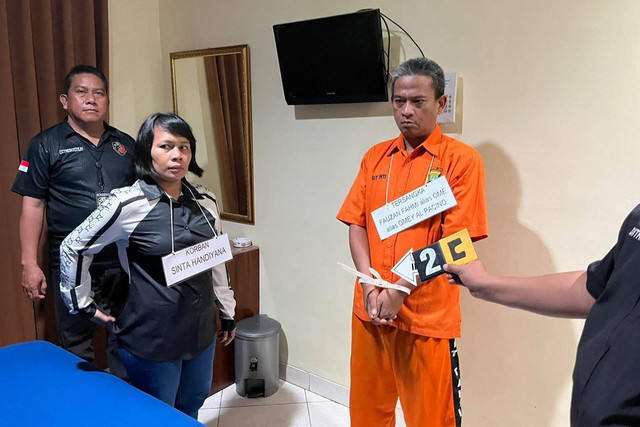 Potret Fauzan Si Pemenggal Kepala di Jakarta Utara saat Membunuh Sinta ...