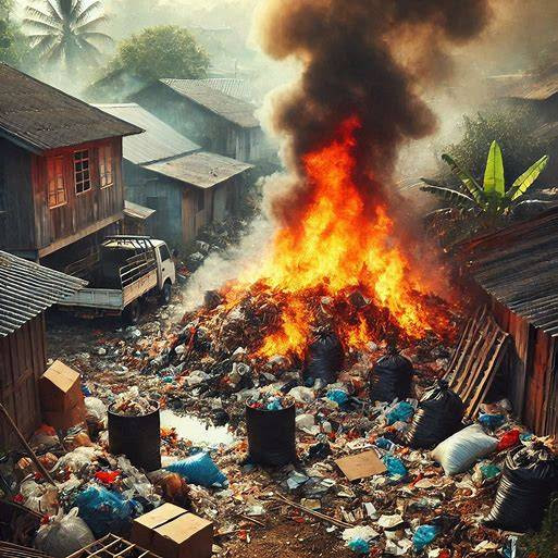 Dampak Dari Tumpukan Sampah Dan Aktivitas Pembakaran Sampah | kumparan.com