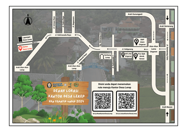 Mahasiswa KKN-T UNDIP Hadirkan Denah Interaktif Lokasi Kantor Desa ...