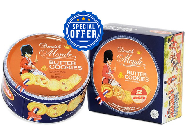 Ukuran Monde Butter Cookies dan Harganya di Pasaran | kumparan.com