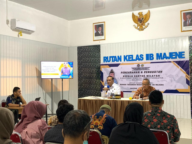 Rutan Majene Terima Pengarahan Dari Kakanwil Ditjenpas Sulbar ...