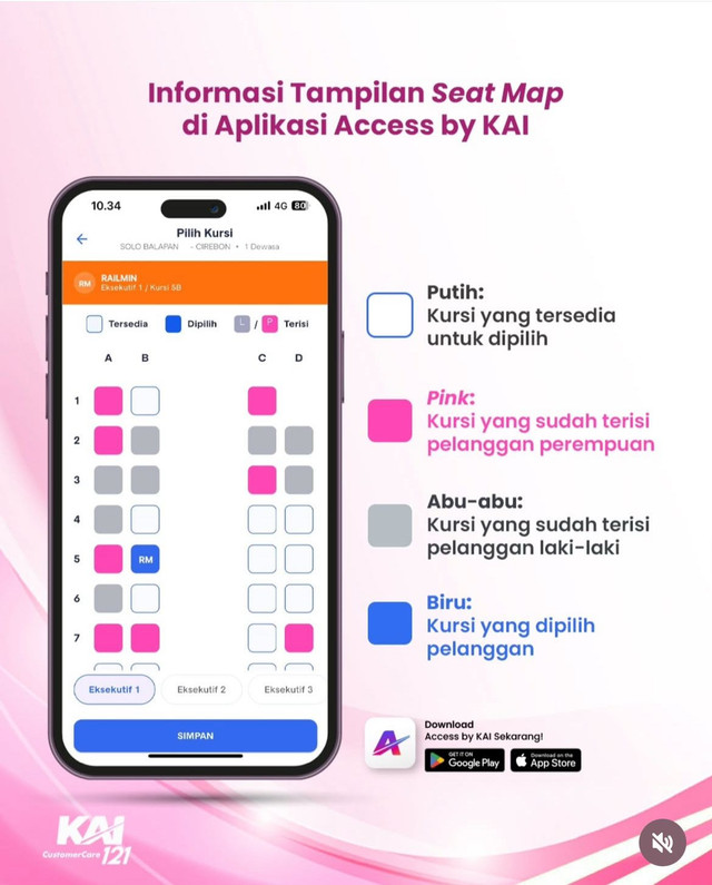 Female Seat Map: Tepat kah untuk Mencegah Kekerasan Seksual di Kereta ...