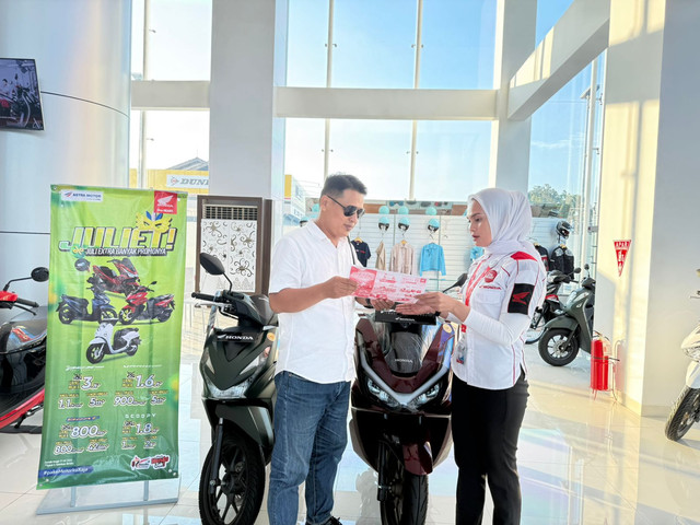 Asmo Kalbar Tawarkan Promo 'JULIET', Beli Motor Honda Makin Gampang ...