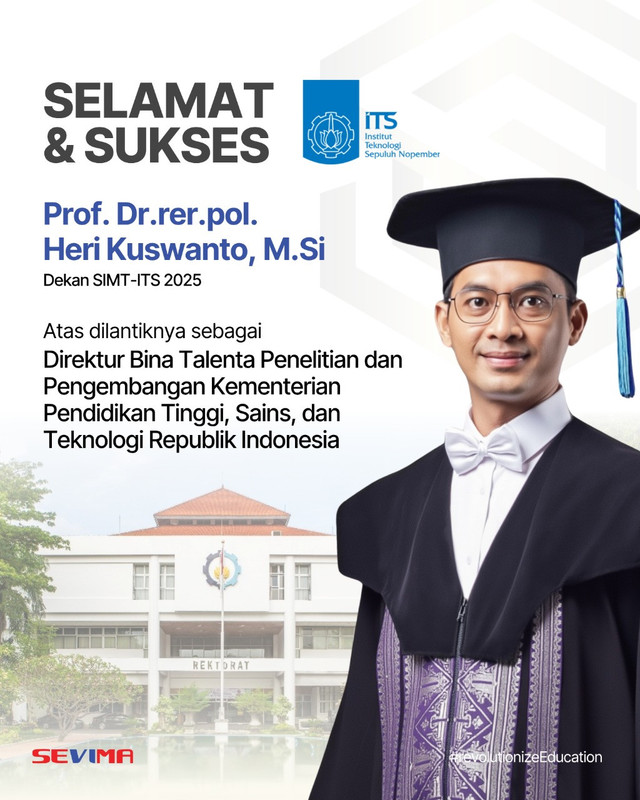Prof Heri Kuswanto Dilantik Jadi Direktur Bina Talenta Penelitian ...