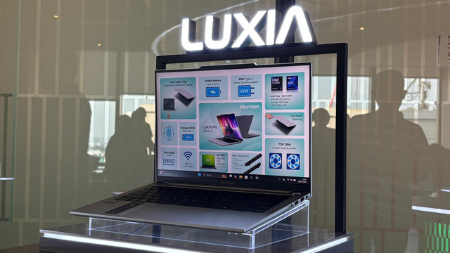 Laptop Pertama Polytron Resmi Meluncur di Indonesia, Namanya Luxia ...