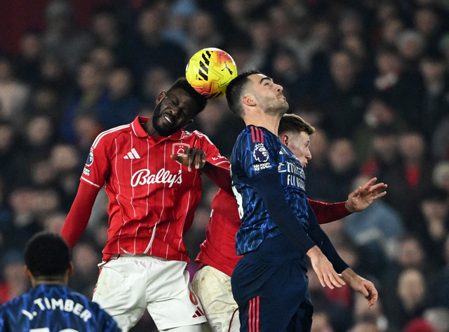 Hasil Liga Inggris: Arsenal Gagal Menang di Markas Nottingham Forest ...