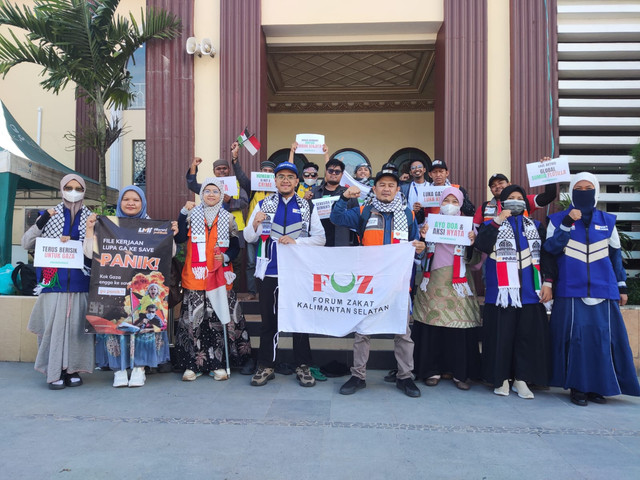 Turut Aksi Solidaritas Palestina, DT Peduli Bersama Beberapa LAZ di ...