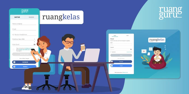 Dukung Pembelajaran Jarak Jauh, ruangguru Hadirkan LSM ruangkelas ...
