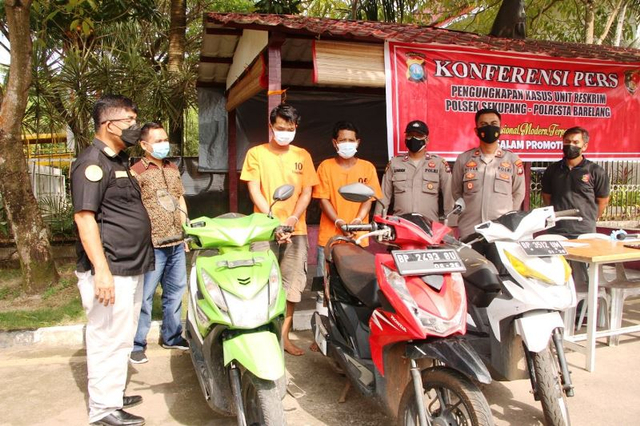 Komplotan Curanmor Spesialist Honda Beat, Beraksi 17 Kali di Batam ...