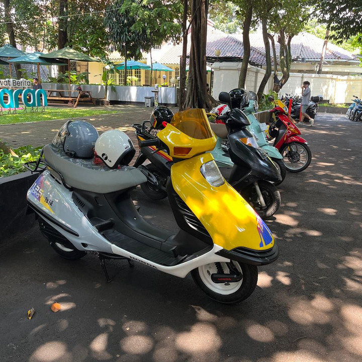 Foto: Skutik Jadul Honda Spacy 125 Tahun 1987, Dikulik Sedikit Jadi ...