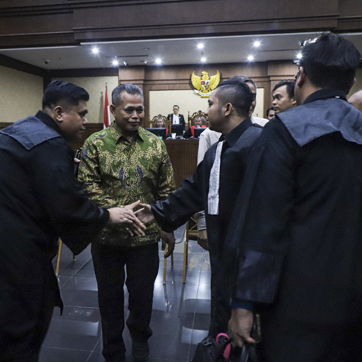 Foto: Tiga Hakim yang Vonis Lepas Korupsi CPO Dihukum 11 Tahun Penjara ...