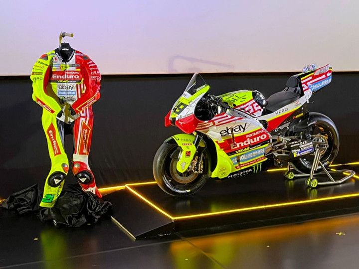 Tim Balap MotoGP Pertamina Enduro VR46 Racing Pakai Livery Batik-Merah ...