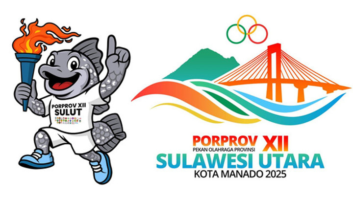 Logo dan Maskot Porprov XII Sulut 2025 Diluncurkan, Ini Maknanya ...