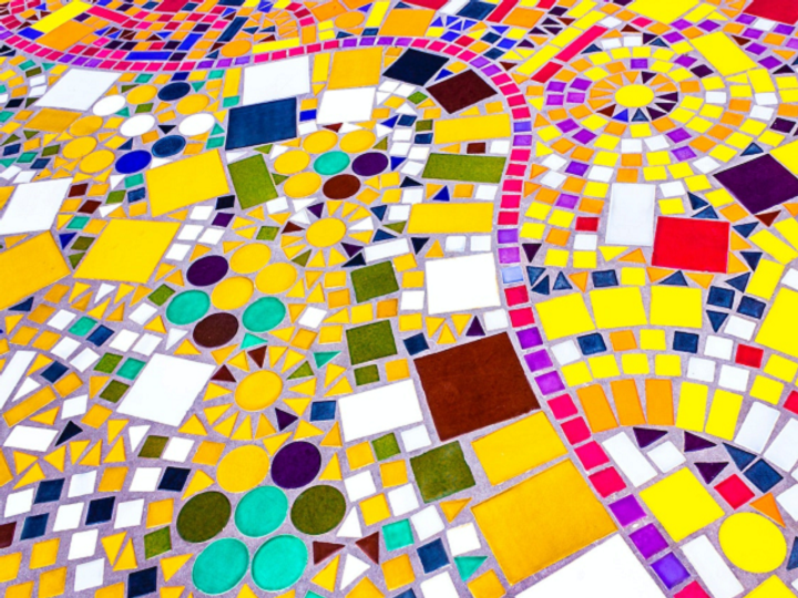 5 Contoh Karya Seni Mozaik dan Cara Membuat Mozaik yang Simpel ...
