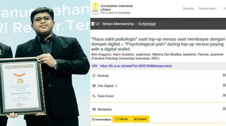 Alim Anggono Rektor Termuda Usia 26 Tahun, Pecahkan Rekor MURI ...
