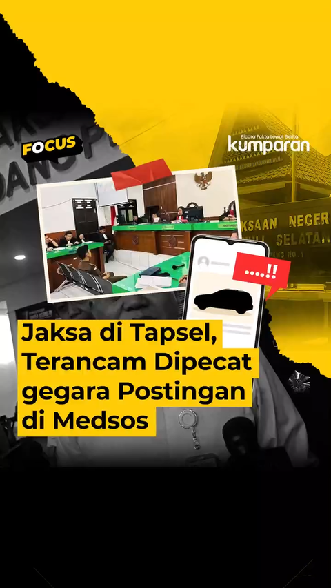 Jaksa di Tapsel Teracam Dipecat