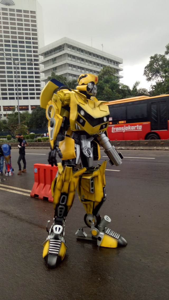 Foto: Transformer Turut Meriahkan CFD | kumparan.com