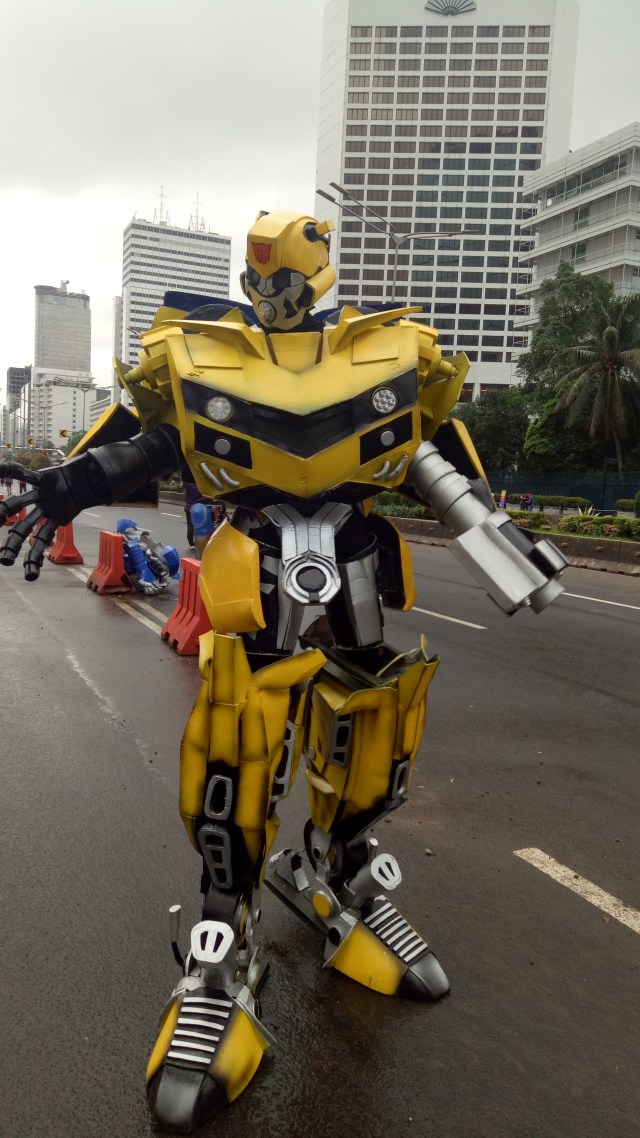 Foto: Transformer Turut Meriahkan CFD | kumparan.com