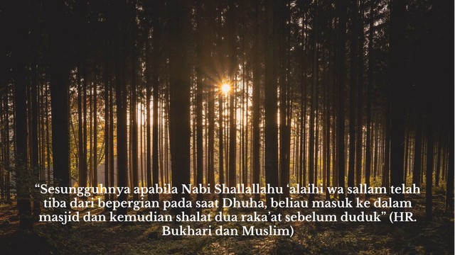 Adab Safar/Berpergian Jauh: Shalat 2 Raka’at di Masjid Ketika Tiba dari ...