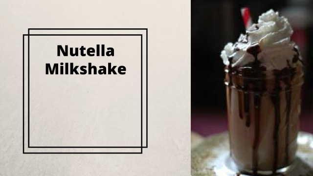 Nutella Milkshake | kumparan.com