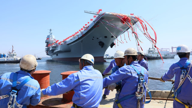 Megahnya Kapal Induk China yang 100 Persen Buatan Sendiri | kumparan.com