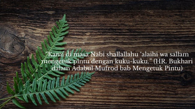 Adab Bertamu: Mengetuk Pintu tanpa Mengganggu | kumparan.com