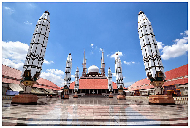 Jelajah Masjid: Megahnya Arsitektur Masjid Agung Semarang, Jawa Tengah ...