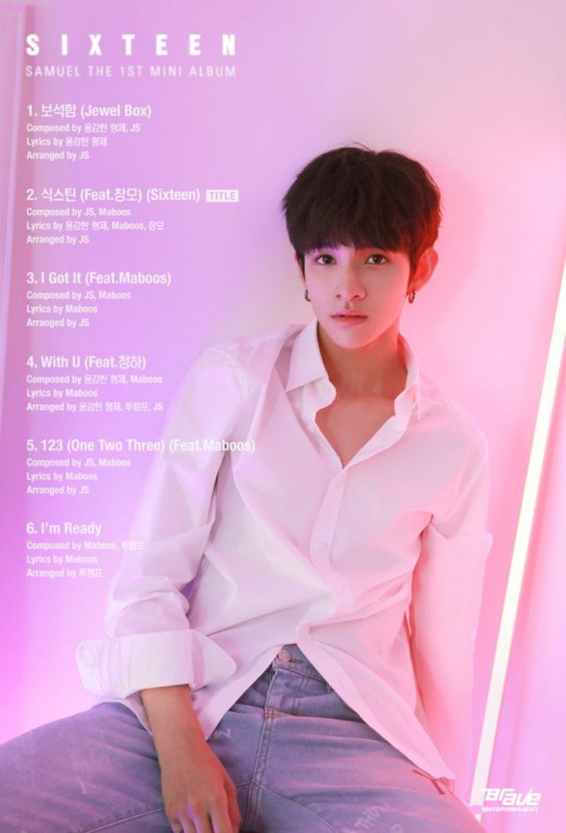Kim Samuel "Produce 101" Rilis Teaser dan Tracklist Untuk "Sixteen ...