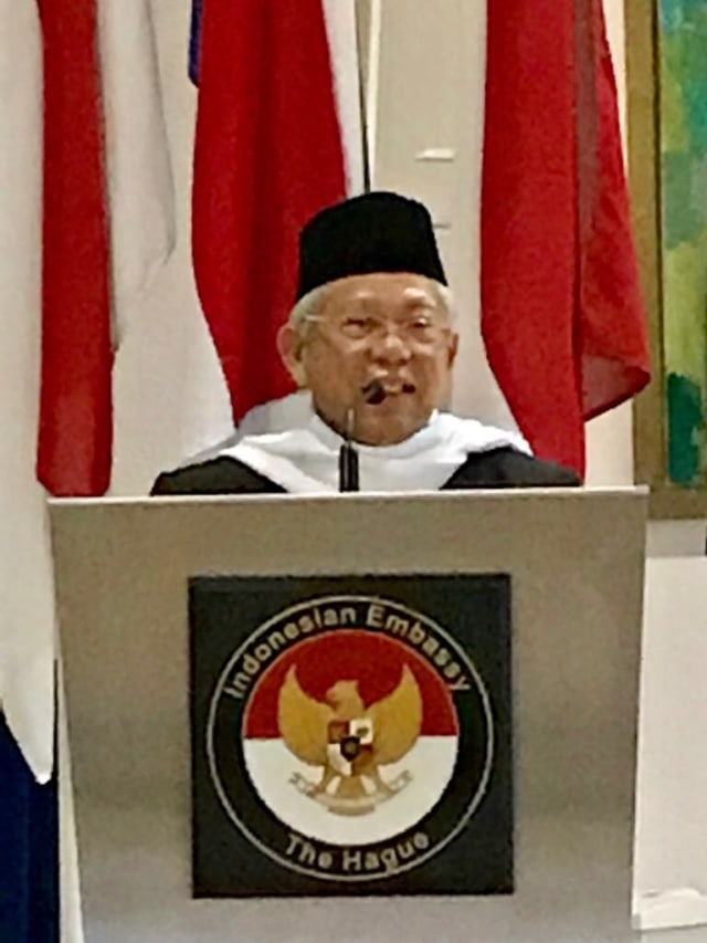 KH Ma'ruf Amin: Para Ulama Sepakat Indonesia Negara Darul Ahdi ...