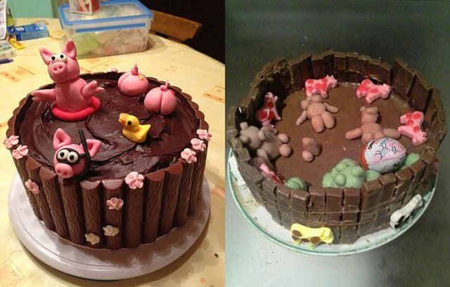 Cake Expectation vs Reality | kumparan.com