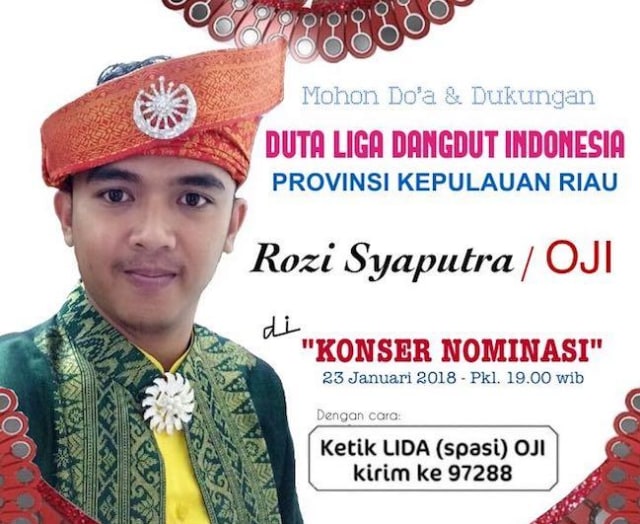Oji Wakili Kepri di Liga Dangdut Indosiar, Warga Lingga Beri Dukungan ... Oji Wakili Kepri di Liga Dangdut Indosiar, Warga Lingga Beri Dukungan ...